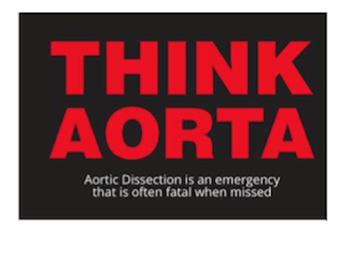 #EuSEM18: Think aorta! Spreading the word on aortic dissection