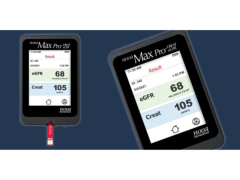 Nova Biomedical Launches CE-Marked Nova Max Pro Creatinine/eGFR Meter ...