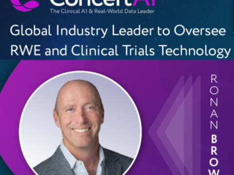 ConcertAI Names Ronan Brown as its First Chief Operations Officer