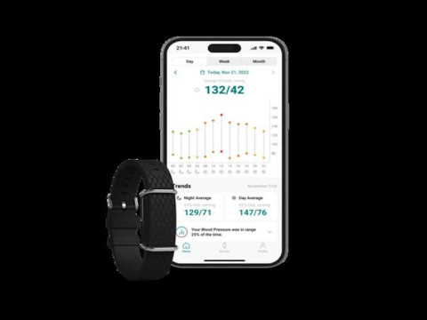 Cuffless Blood Pressure Device to Enhance Hypertension Management