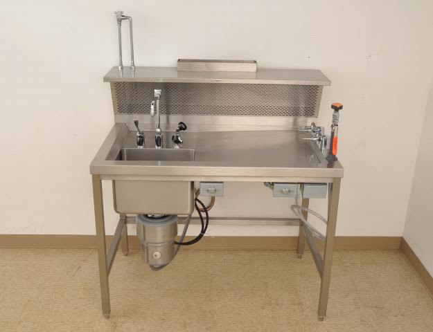 Health Management and Leadership Portal | Dissection table / with sink ...