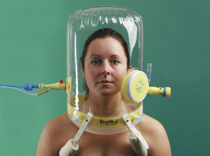 Health Management and Leadership Portal | Oxygen hood for CPAP therapy ...